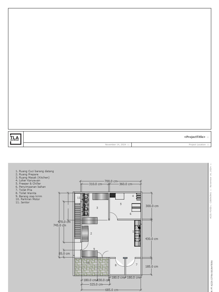 Layout Dapur | PDF