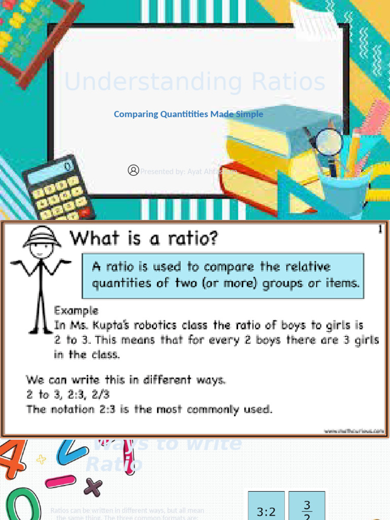Understanding Ratios in Daily Life | PDF
