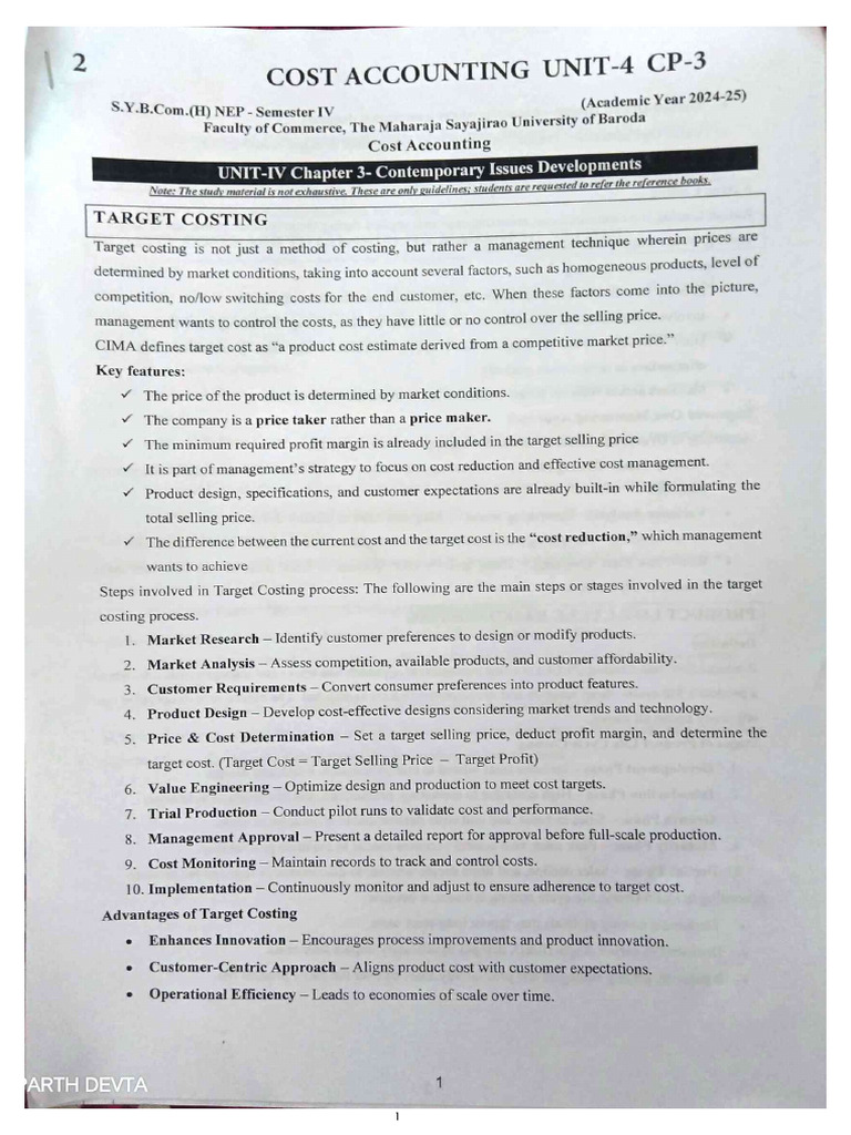CA Unit 4 Part 2 [CP] | PDF