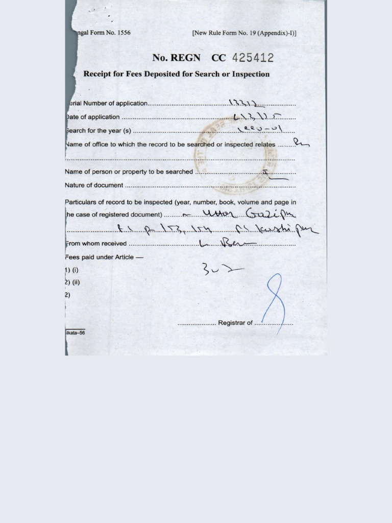 RS DAG NO.153 & 154 - 1990 To 2001 | PDF