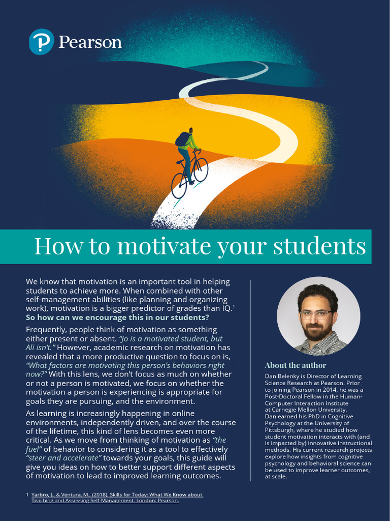 How To Motivate Your Students | PDF | Motivational | Motivation