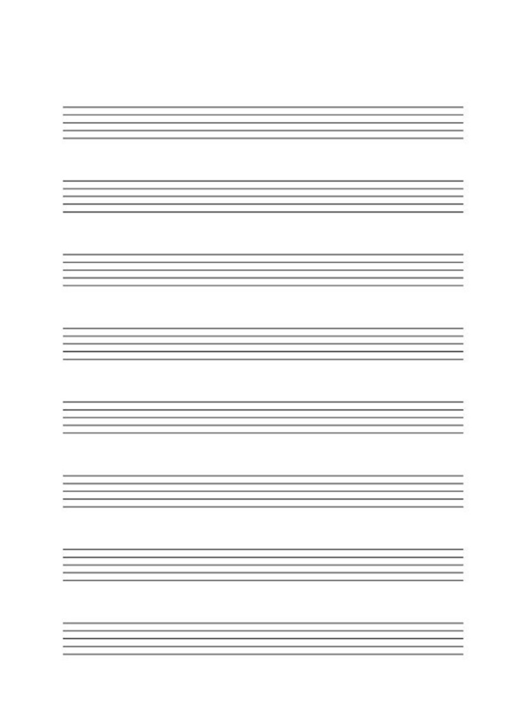 8 Stave Manuscrpt | PDF