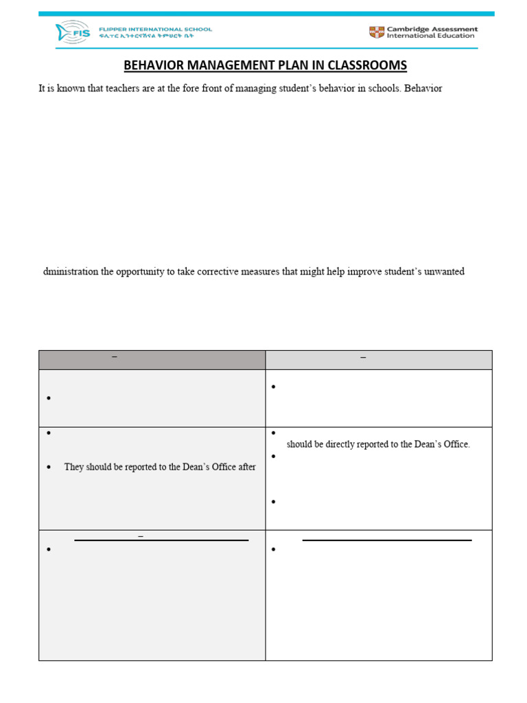 DOS Referred Students Follow Up Format | PDF | Teachers | Classroom ...