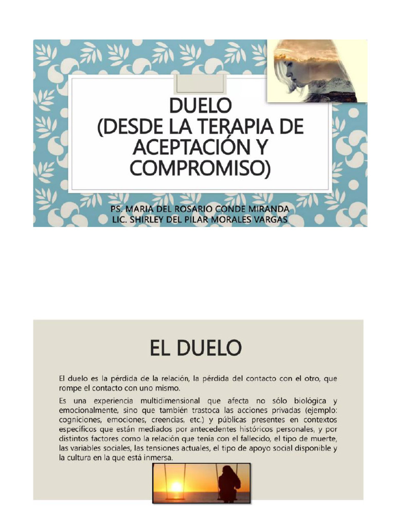 Duelo Desde Act | PDF