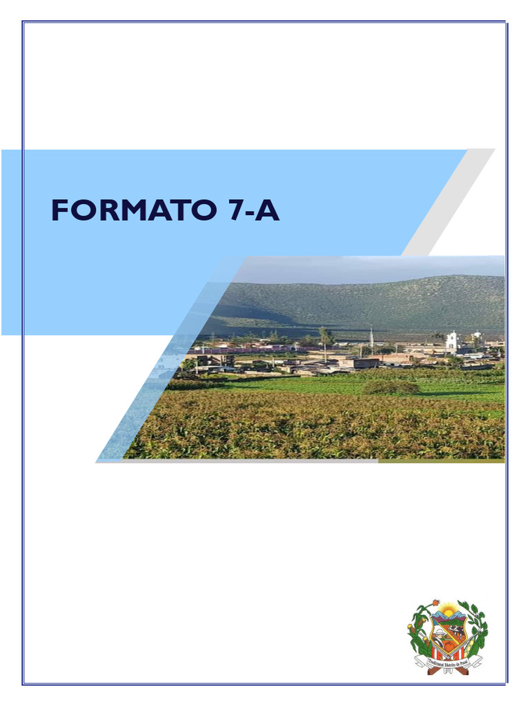 Formato 7-A | PDF