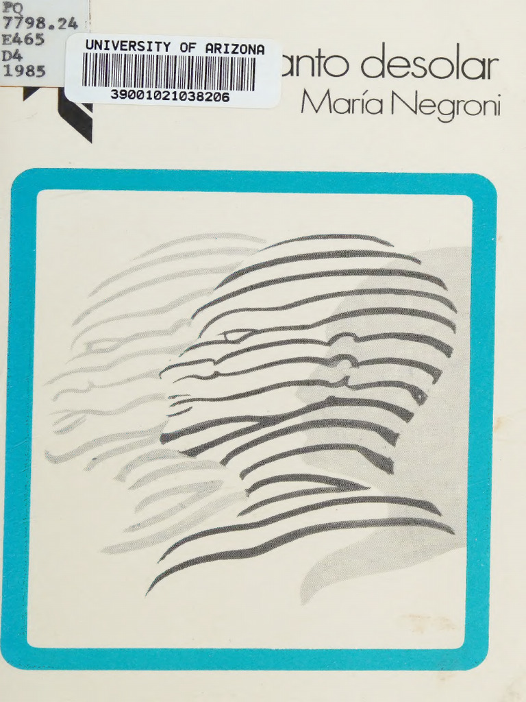 De Tanto Desolar - Maria Negroni - Anna's Archive | PDF