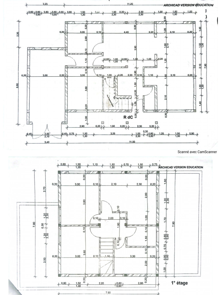 Plan Archi À Modéliser en ArchiCAD | PDF