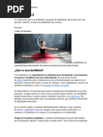 Definición y Tipos de Destreza | PDF | Pensamiento crítico | Toma de ...