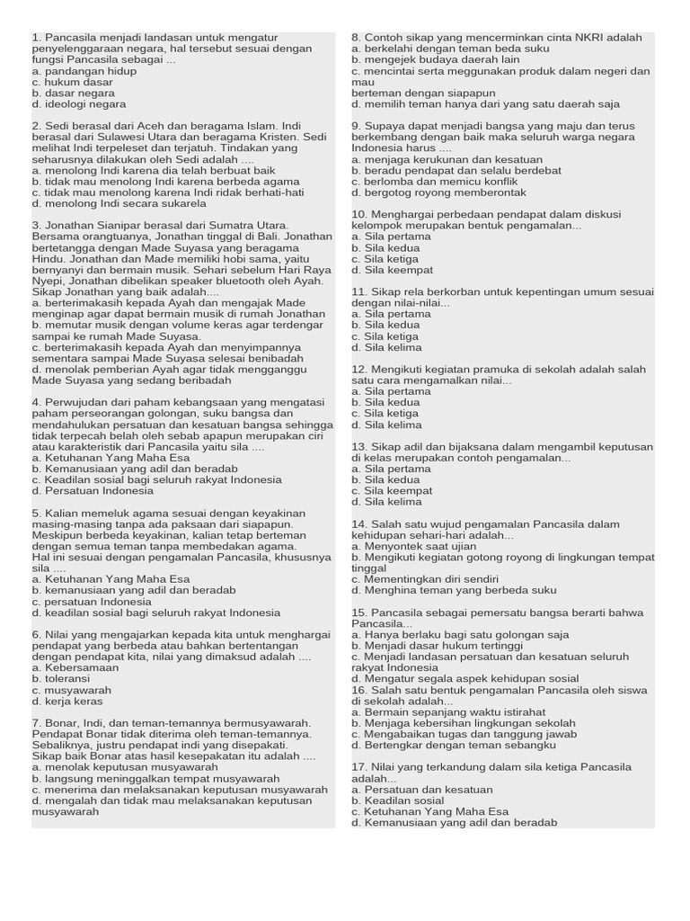 PPKN Kelas 6 Bab 2 | PDF