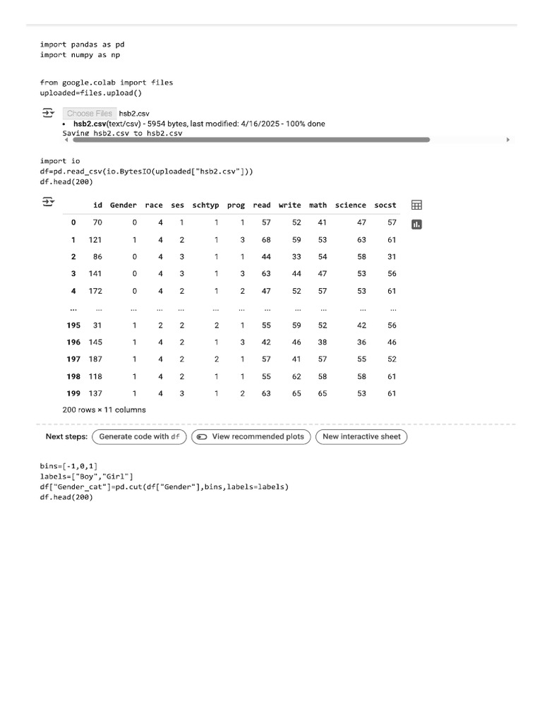Categorical Variable & Frequency | PDF