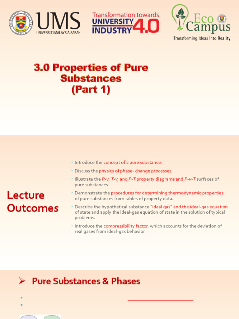 KG12403 CHP3 (Part 1) - Updated | PDF | Latent Heat | Phase (Matter)