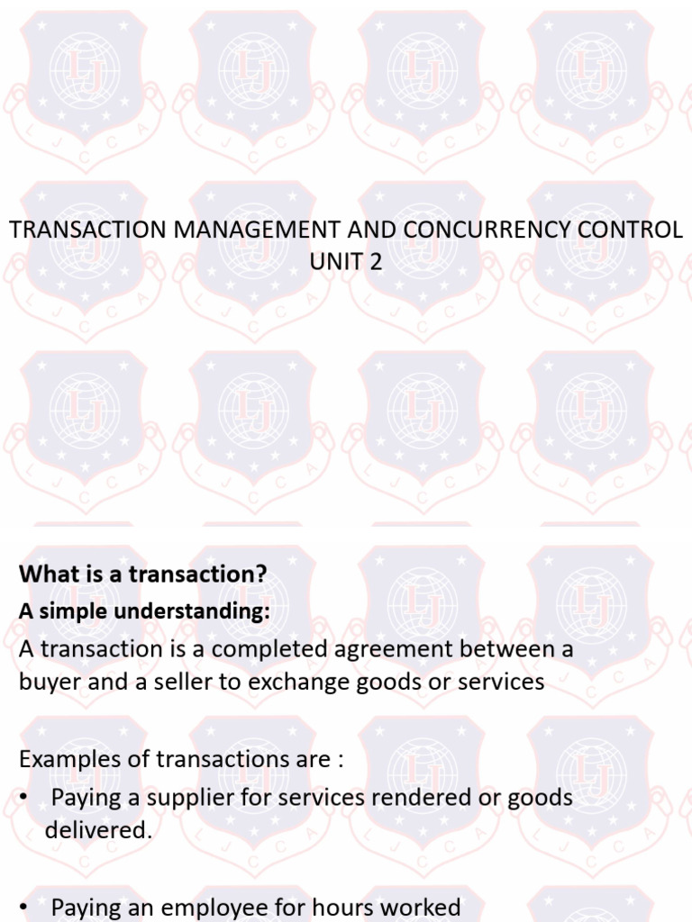DMC THEORY STUDY MATERFRIA 3 | PDF | Database Transaction | Databases