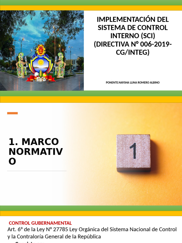 Importancia Del SCI CASMA | PDF | Auditoría | Planificación