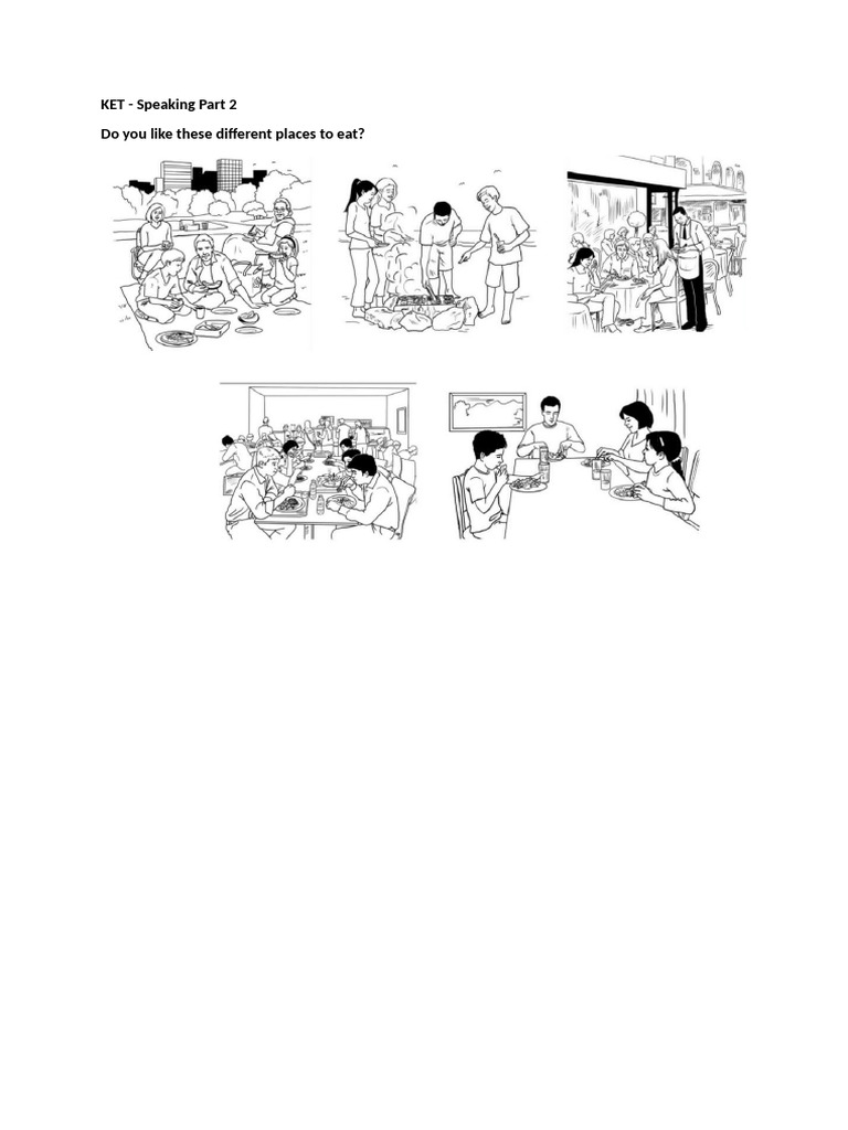 KET 2020 Speaking Part 2 VI Comp | PDF