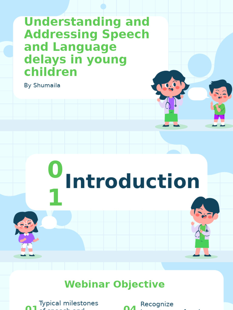 Speech and Language Delays in Young Children | PDF