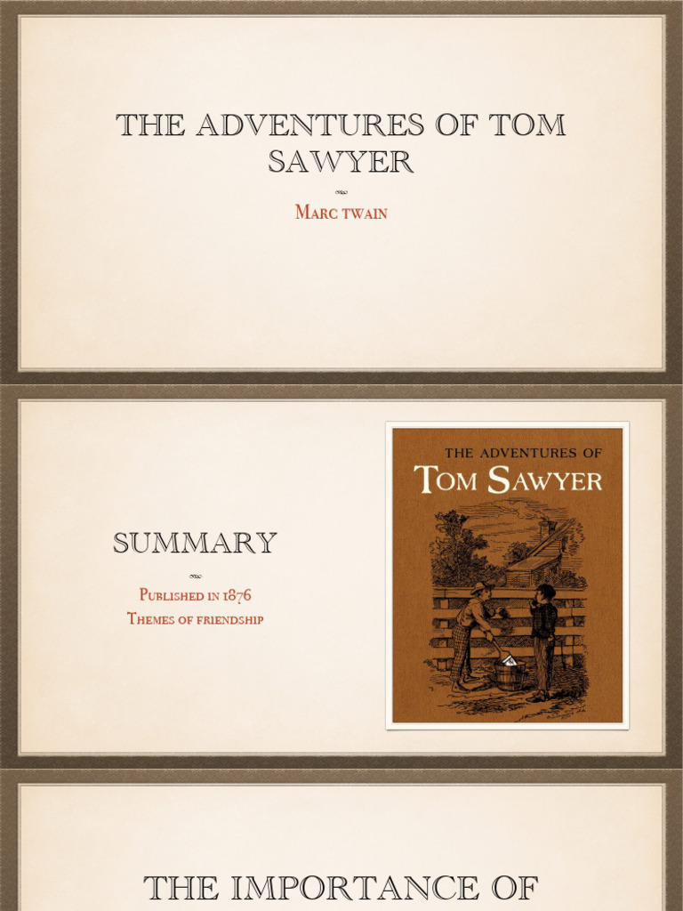 tom sawyer | PDF