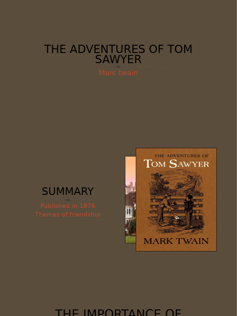 Tom Sawyer | PDF