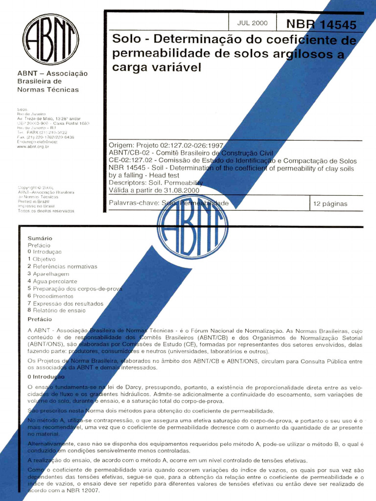 NBR 14545 | PDF