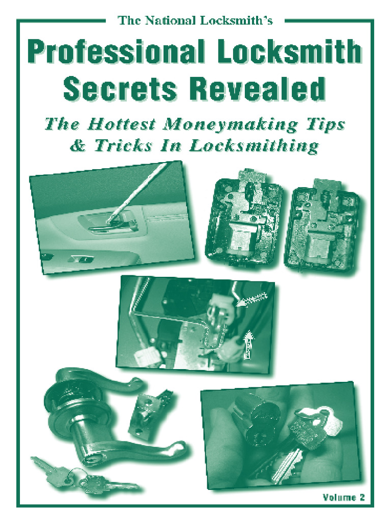 The National Locksmiths Professional Locksmith Secrets Revealed ...