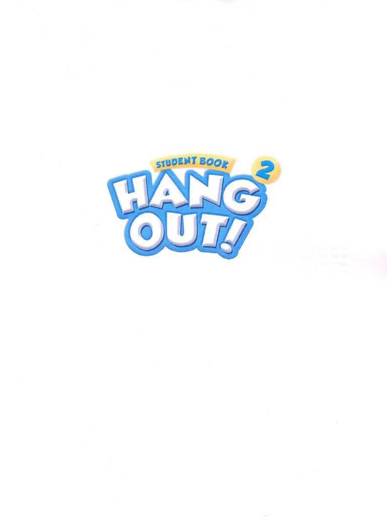 Hang Out 2 Student Book | PDF