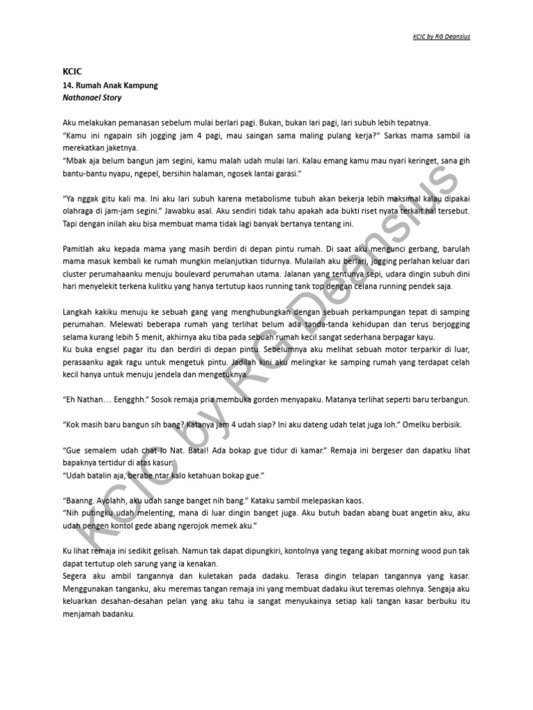 KCIC - 14. Rumah Anak Kampung | PDF