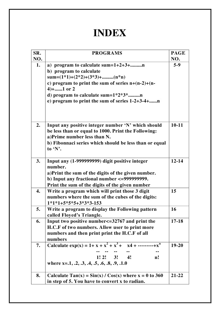 C Practical File | PDF | Trigonometric Functions | Sine