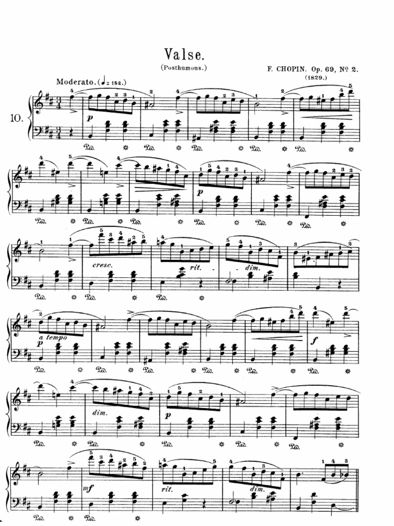 Chopin Valse | PDF