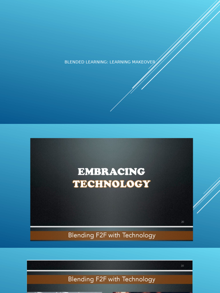 Blended Learning Strategies Explained | PDF
