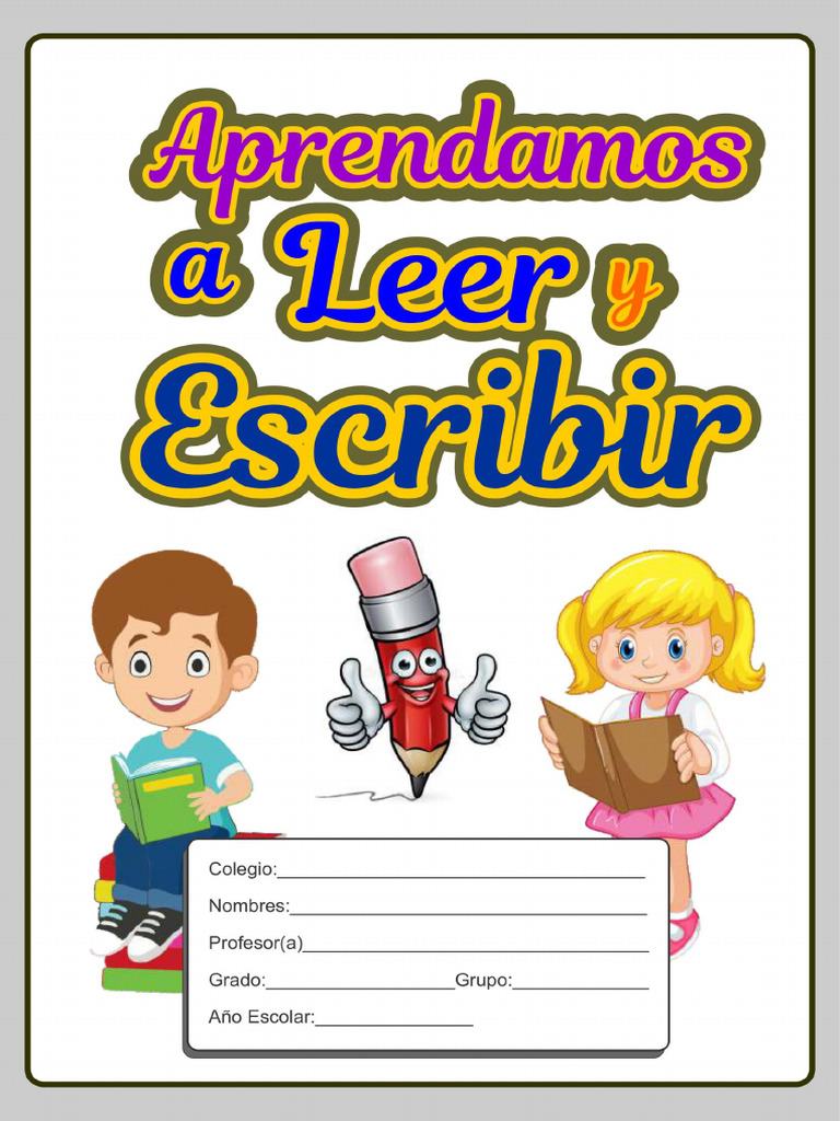 Cuaderno para Aprender A Leer y Escribir | PDF
