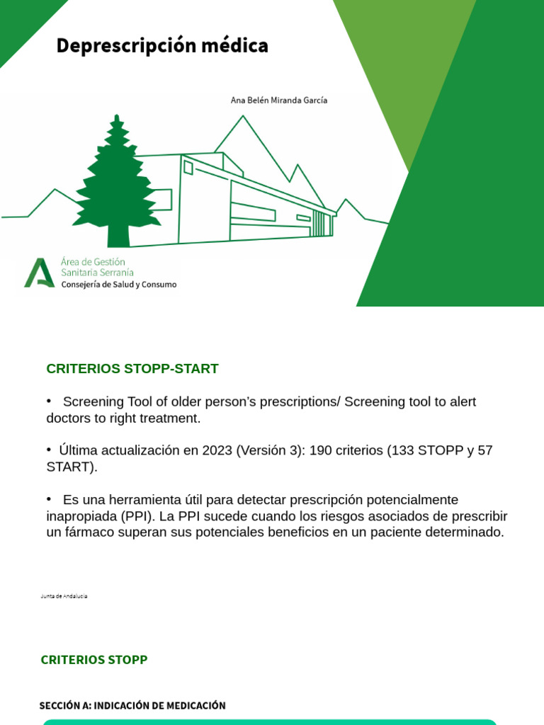 Criterios Stopp Start | PDF | Droga anti-inflamatoria libre de ...