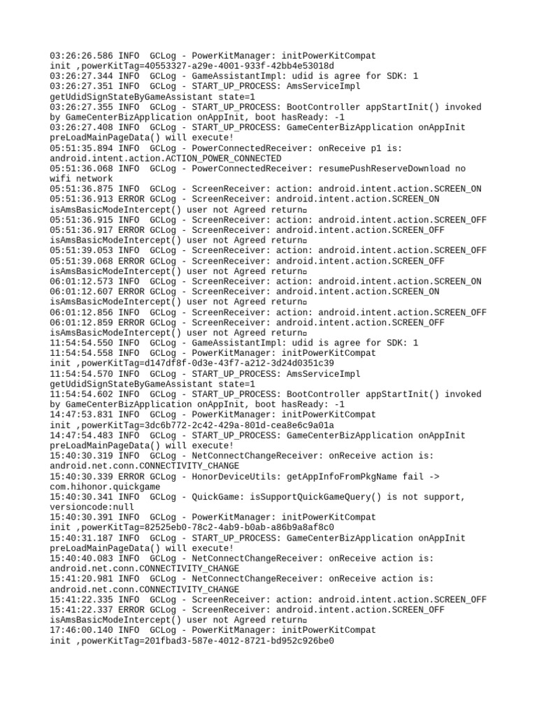 PowerKitManager Initialization Logs | PDF