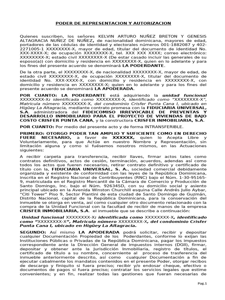 Poder Representacion Kelvin | PDF