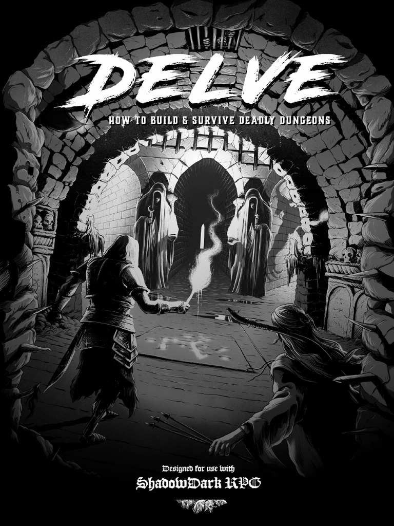 Delve PDF Shadowdark RPG | PDF | Dungeons & Dragons | Gary Gygax Games