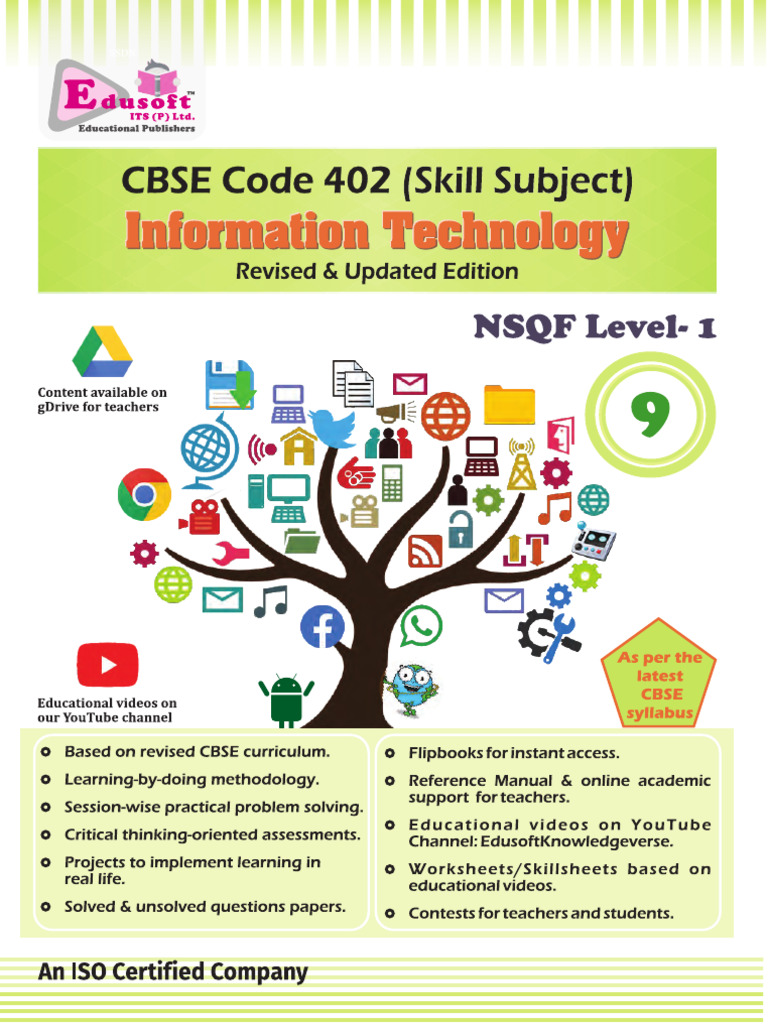 Information Technology CBSE Code 402 Class IX Flipbook | PDF