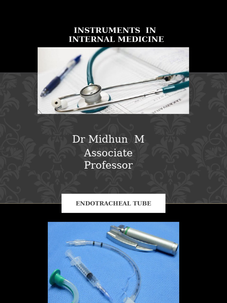 Instruments - Medicine 2 | PDF | Medical Specialties | Clinical Medicine