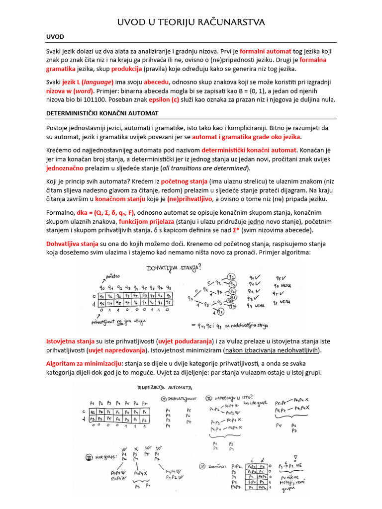 UTR Skripta Za 2 | PDF