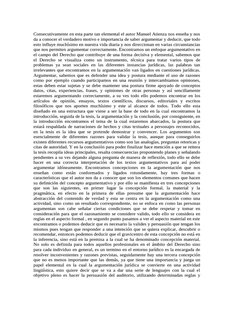 Lectura Arg. Jurídica 2da Parte | PDF | Razonamiento deductivo