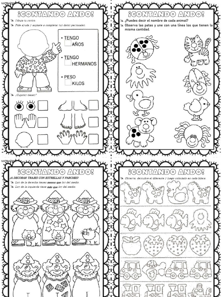 M - 04 - Aprendiendo A Contar | PDF