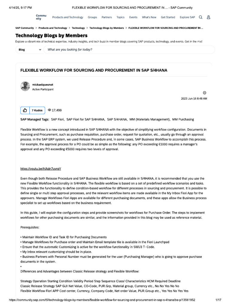 FLEXIBLE WORKFLOW | PDF