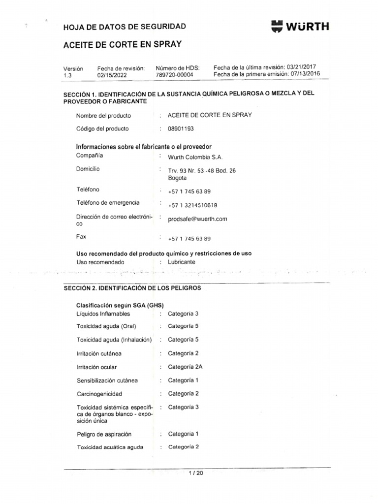 aceite chesterton 600166_001 | PDF