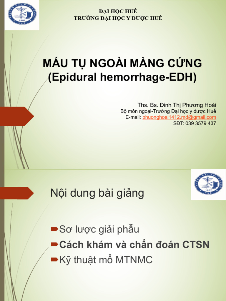 9 Máu T Ngoài Màng C NG - PH | PDF