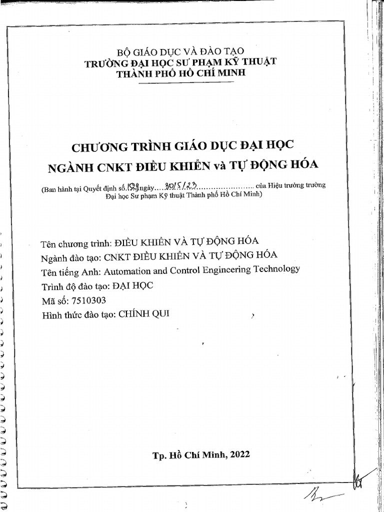 K23_K.DDT_CTDT_CNKTDieuKhienTuDongHoa | PDF