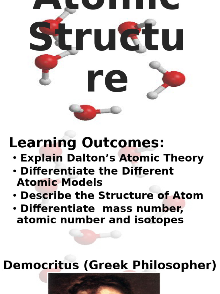 Understanding Atomic Structure and Models | PDF | Atomic Orbital | Atoms