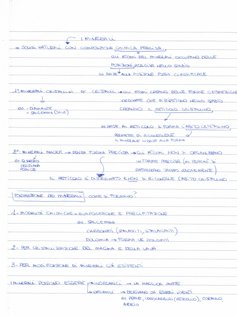 appunti scienze 2 | PDF