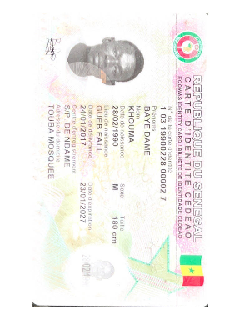 Republique Du Senegal 2 | PDF