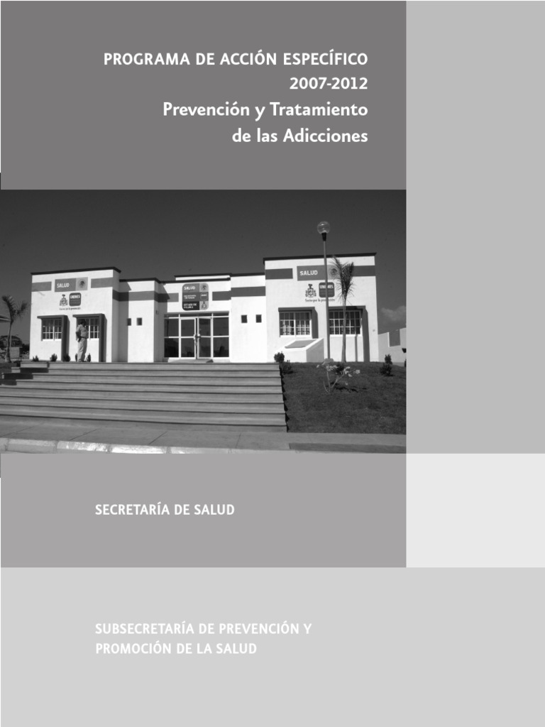 Programa para Prevencion de Adicciones | PDF | La dependencia de sustancias | Comercio ilegal de ...
