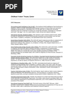 CATS Trauma Screen Scoring Guide | PDF