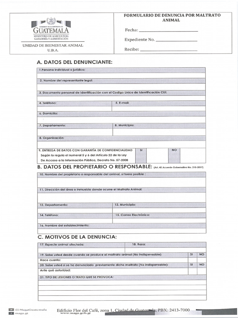 Formulario D | PDF
