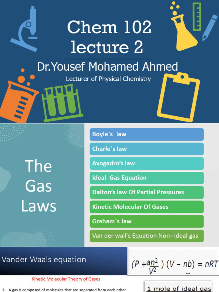 3 102 Lec State of Matter Gas+Solids | PDF