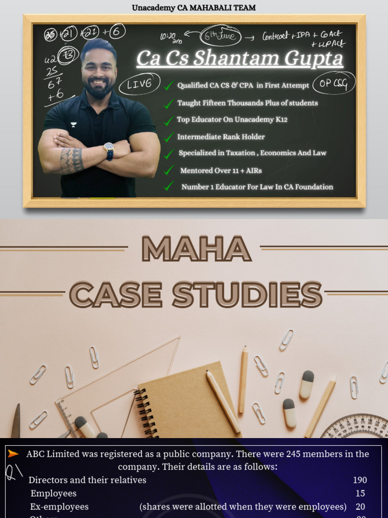 Maha Case Studies - Law (1) | PDF | Loans | Banks